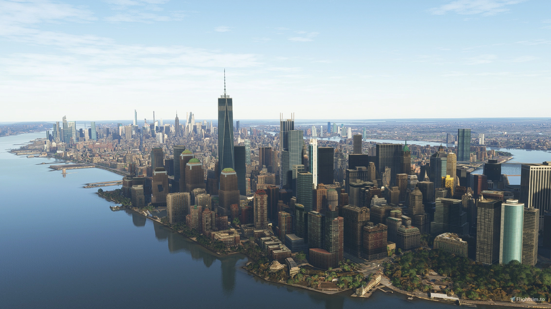 SamScene3D - New York City Times Version 2 for Microsoft Flight Simulator | MSFS