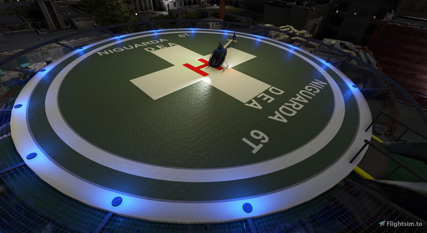 Niguarda Hospital Helipad 对于 Microsoft Flight Simulator | MSFS