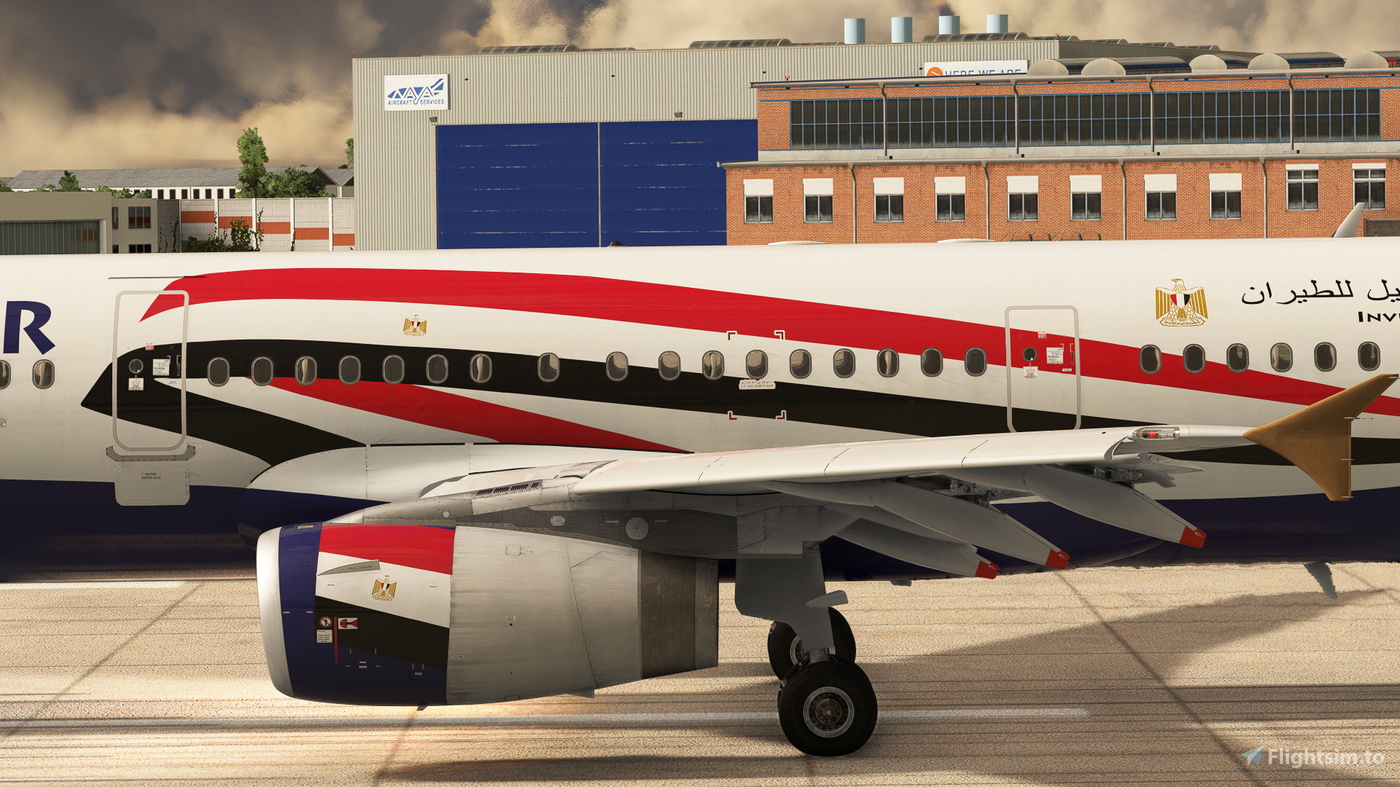 Nile Air A321 SU-BQN IAE + Cabin | MSFS 2024 | Fenix A321 für Microsoft ...