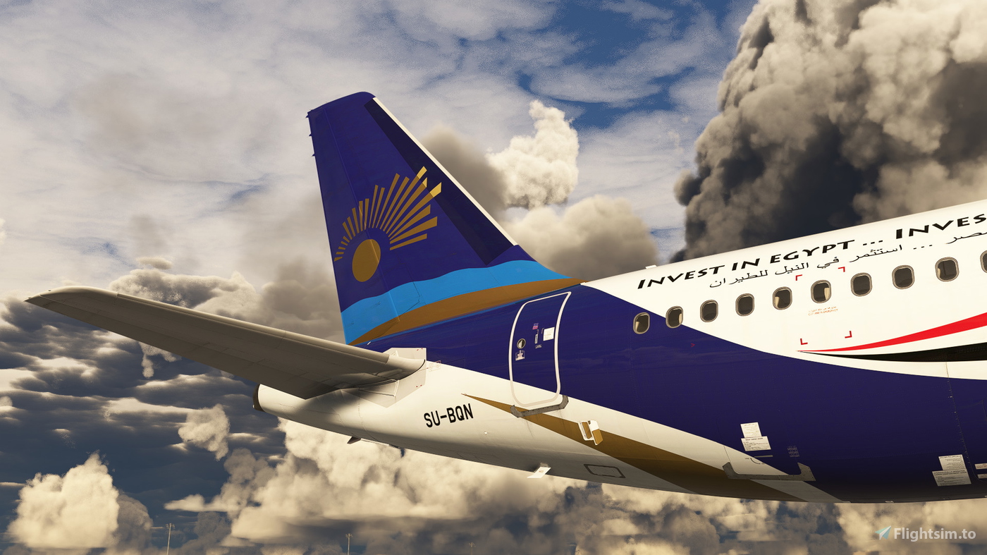 Nile Air A321 SU-BQN IAE + Cabin | MSFS 2024 | Fenix A321 for Microsoft ...