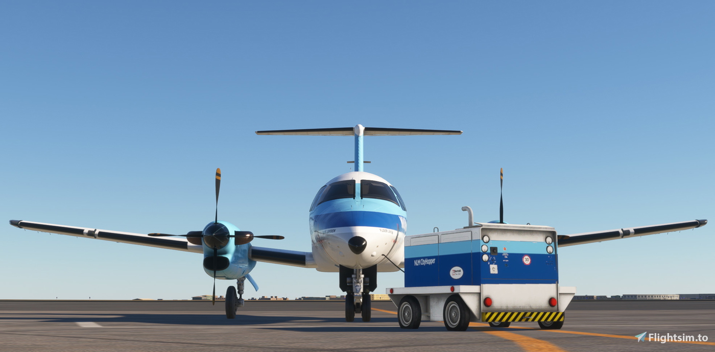 NLM CityHopper livery for Embraer EMB-121 Xingu for Microsoft Flight ...