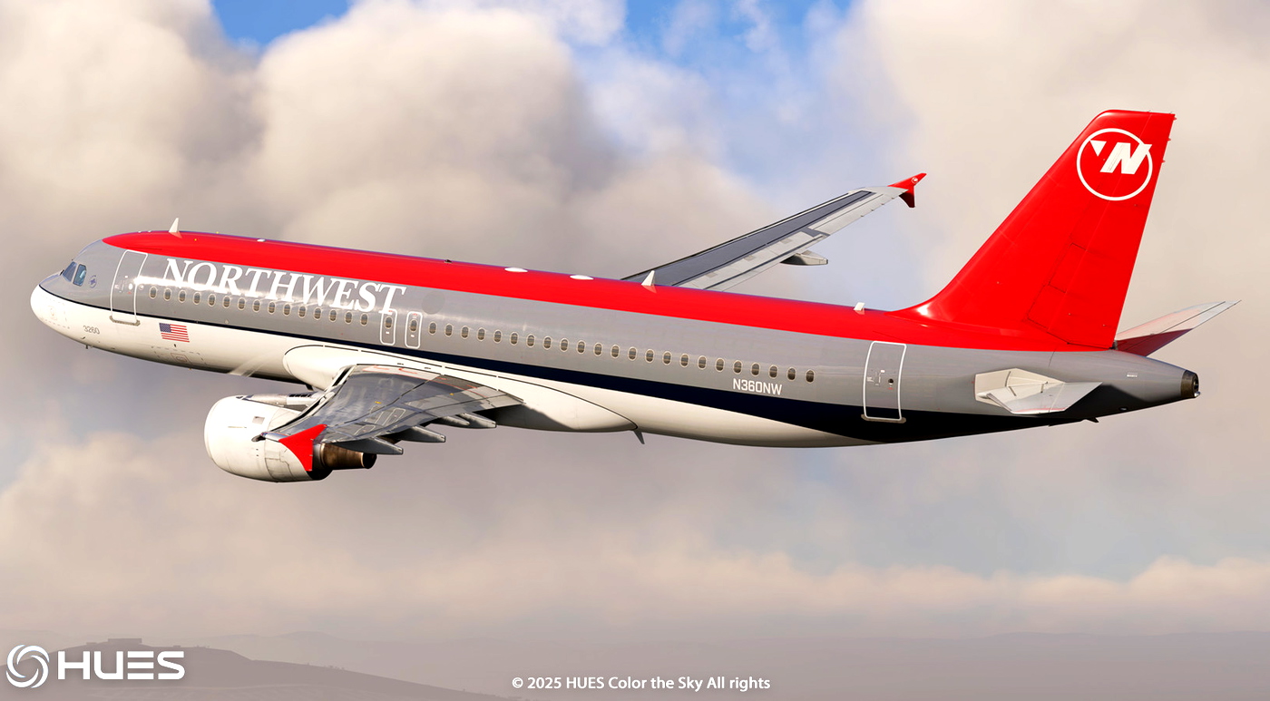 Threads - Northwest Airlines Livery Pack | Fenix V2 | 8K & 4K 对于 ...