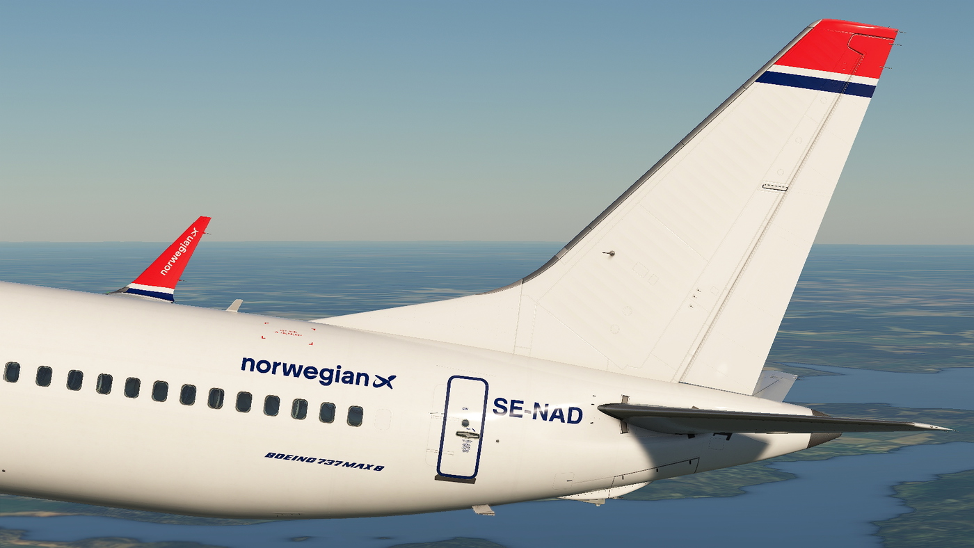 Norwegian Air Sweden "New Logo" SE-NAD pour Microsoft Flight Simulator ...