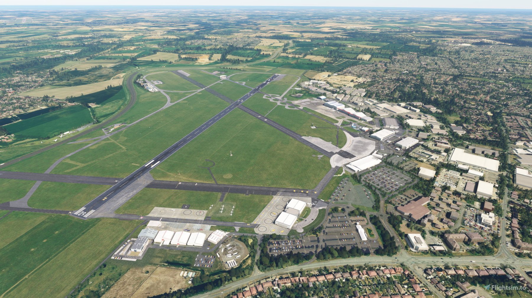 UK2000 Scenery - EGSH - Norwich Airport for Microsoft Flight Simulator ...