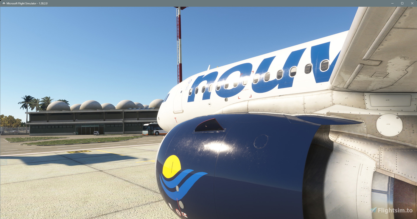 Nouvelair A320N TS-INL for Ini-builds A320-v2 for Microsoft Flight ...