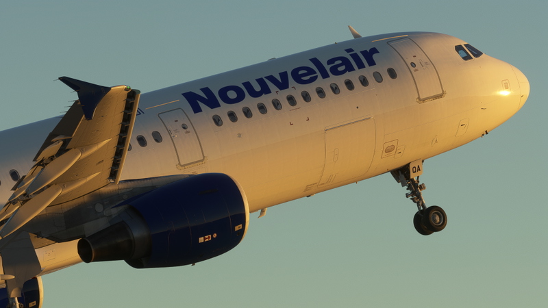 Nouvelair TS-IQA (w/Custom Cabin) - 8K/4K - Fenix A321 CFM for ...