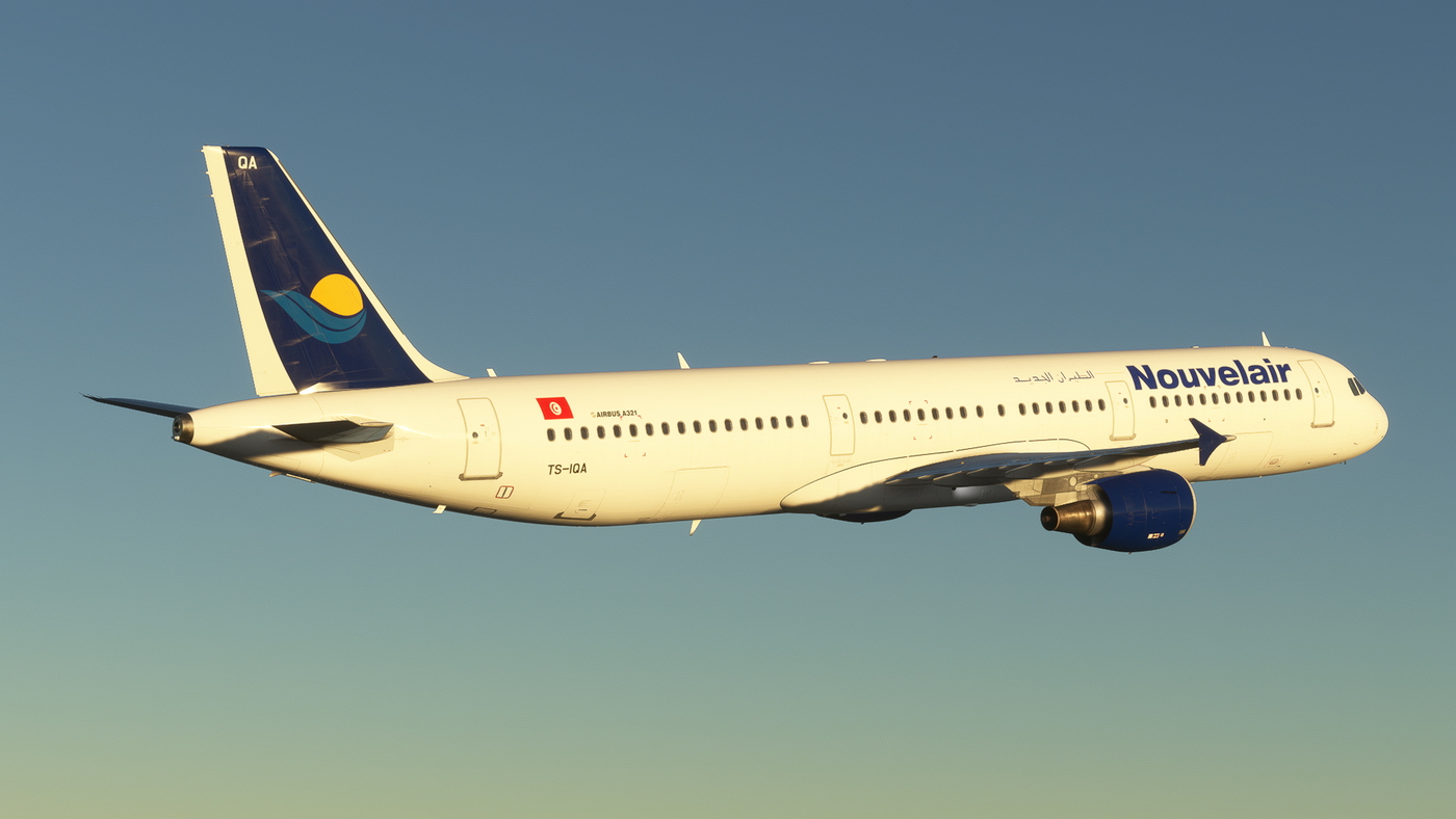 Nouvelair TS-IQA (w/Custom Cabin) - 8K/4K - Fenix A321 CFM for ...