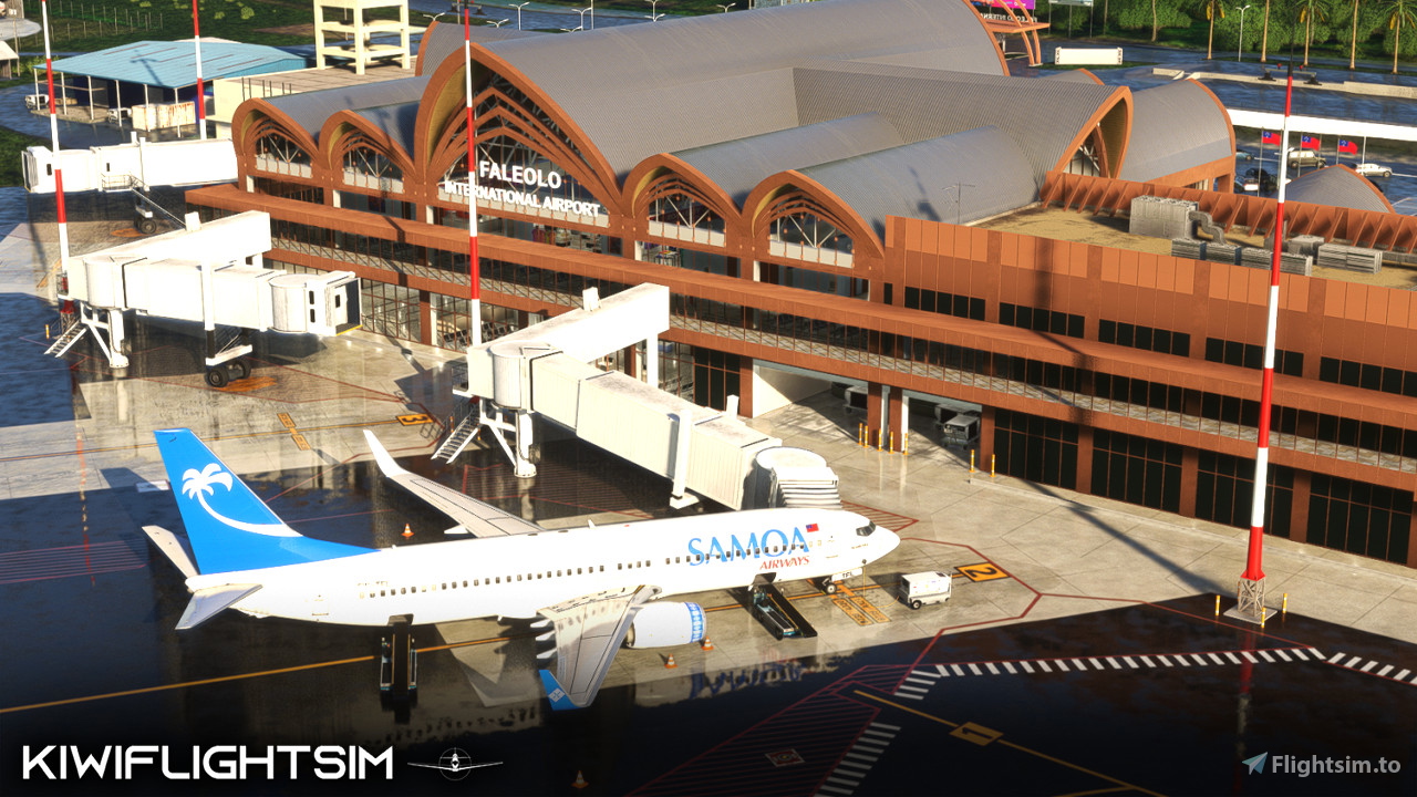 KiwiFlightSim - NSFA - Faleolo International Airport, Samoa (Pacific ...