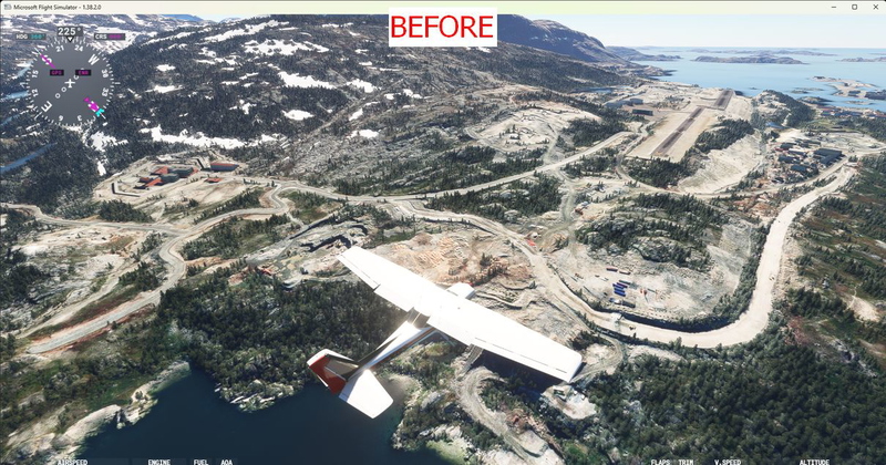 BGGH - Nuuk Airport (new rwy 2200 m) for Microsoft Flight Simulator | MSFS