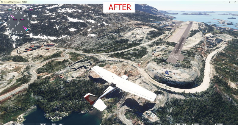BGGH - Nuuk Airport (new rwy 2200 m) for Microsoft Flight Simulator | MSFS