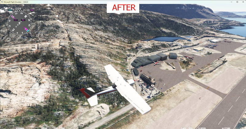BGGH - Nuuk Airport (new rwy 2200 m) for Microsoft Flight Simulator | MSFS