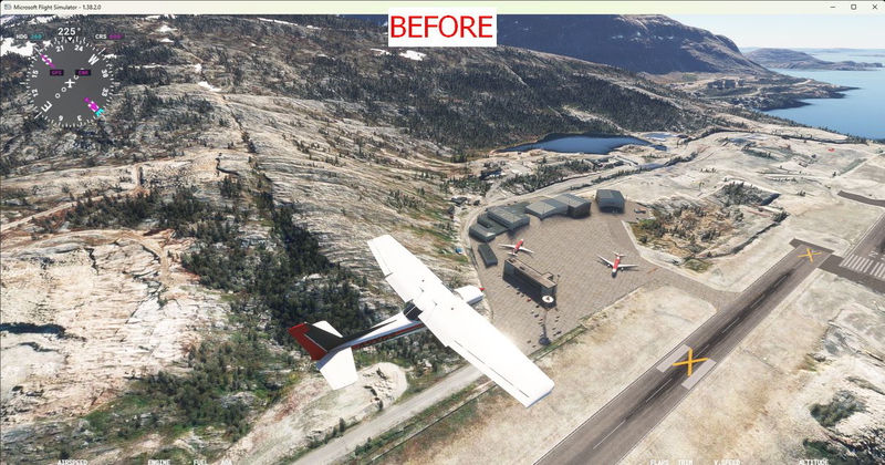 BGGH - Nuuk Airport (new rwy 2200 m) for Microsoft Flight Simulator | MSFS