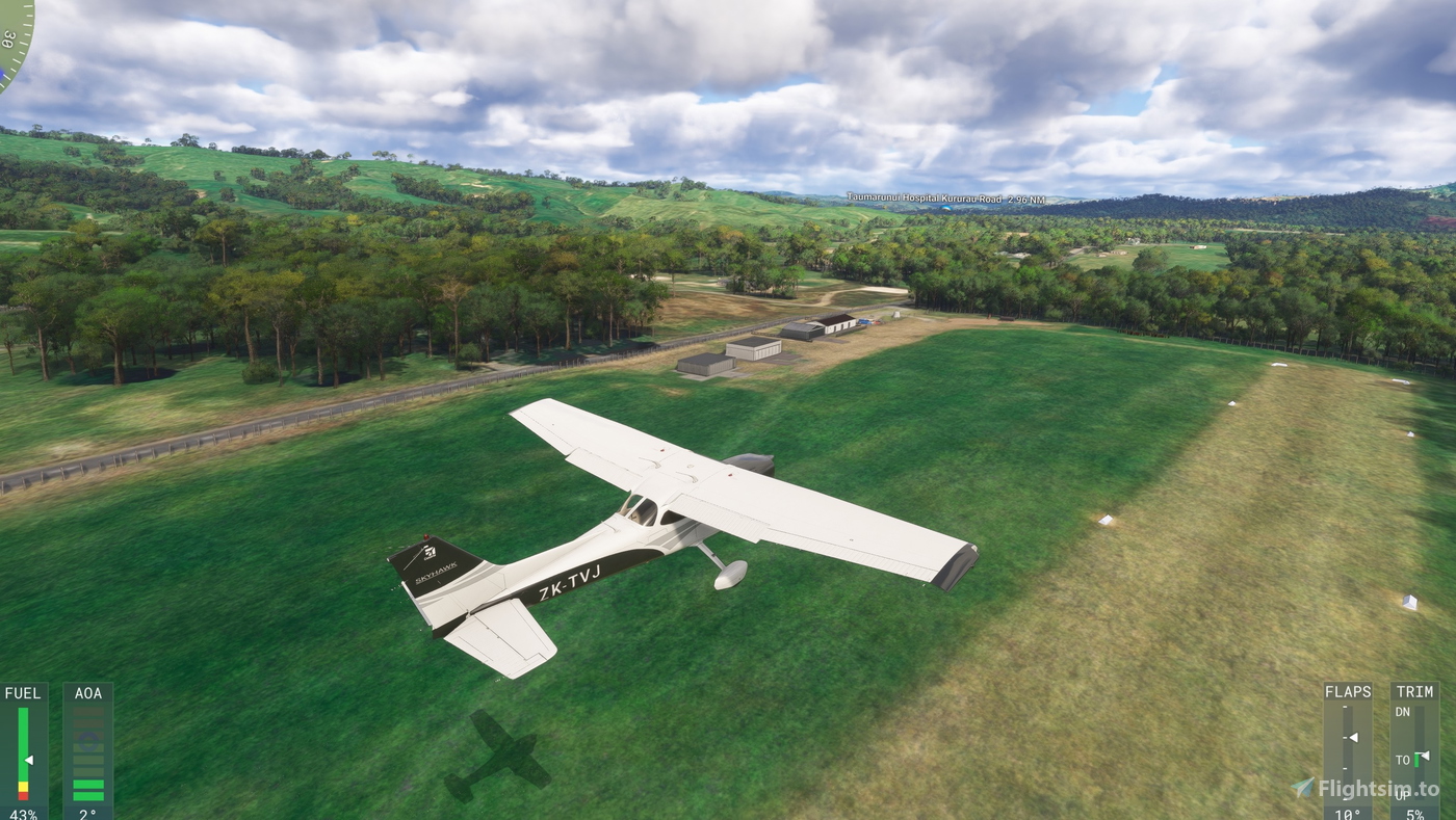 NZTM Taumarunui for Microsoft Flight Simulator | MSFS
