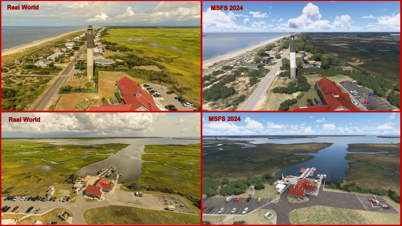 Oak Island Lighthouse & Coast Guard Station für Microsoft Flight ...