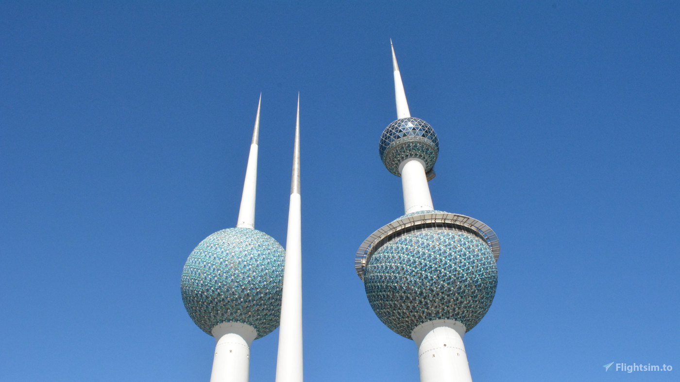 OKKK - Kuwait Intl. Airport and City مطار و مدينة الكويت for Microsoft ...