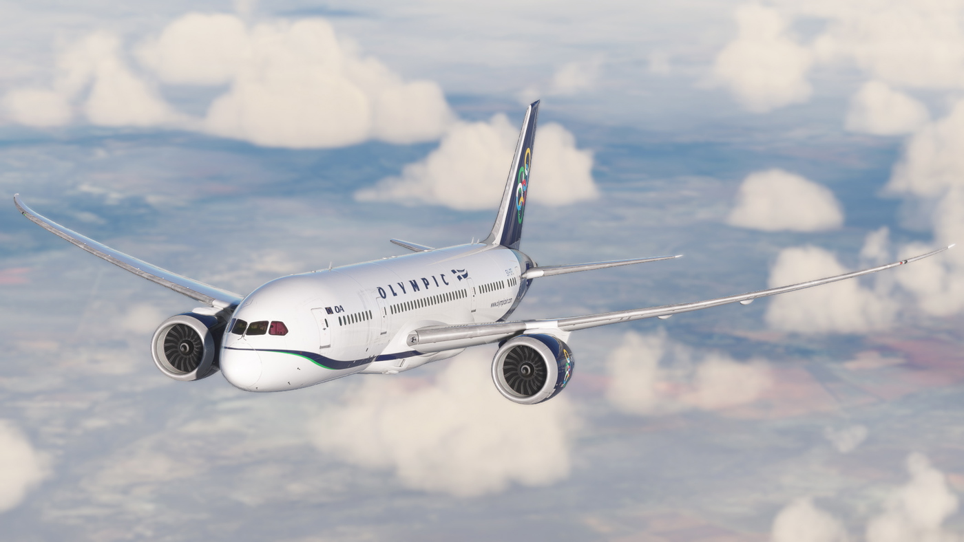 Olympic Air Boeing 787-8 BravoAirspace (Fictional) for Microsoft Flight ...