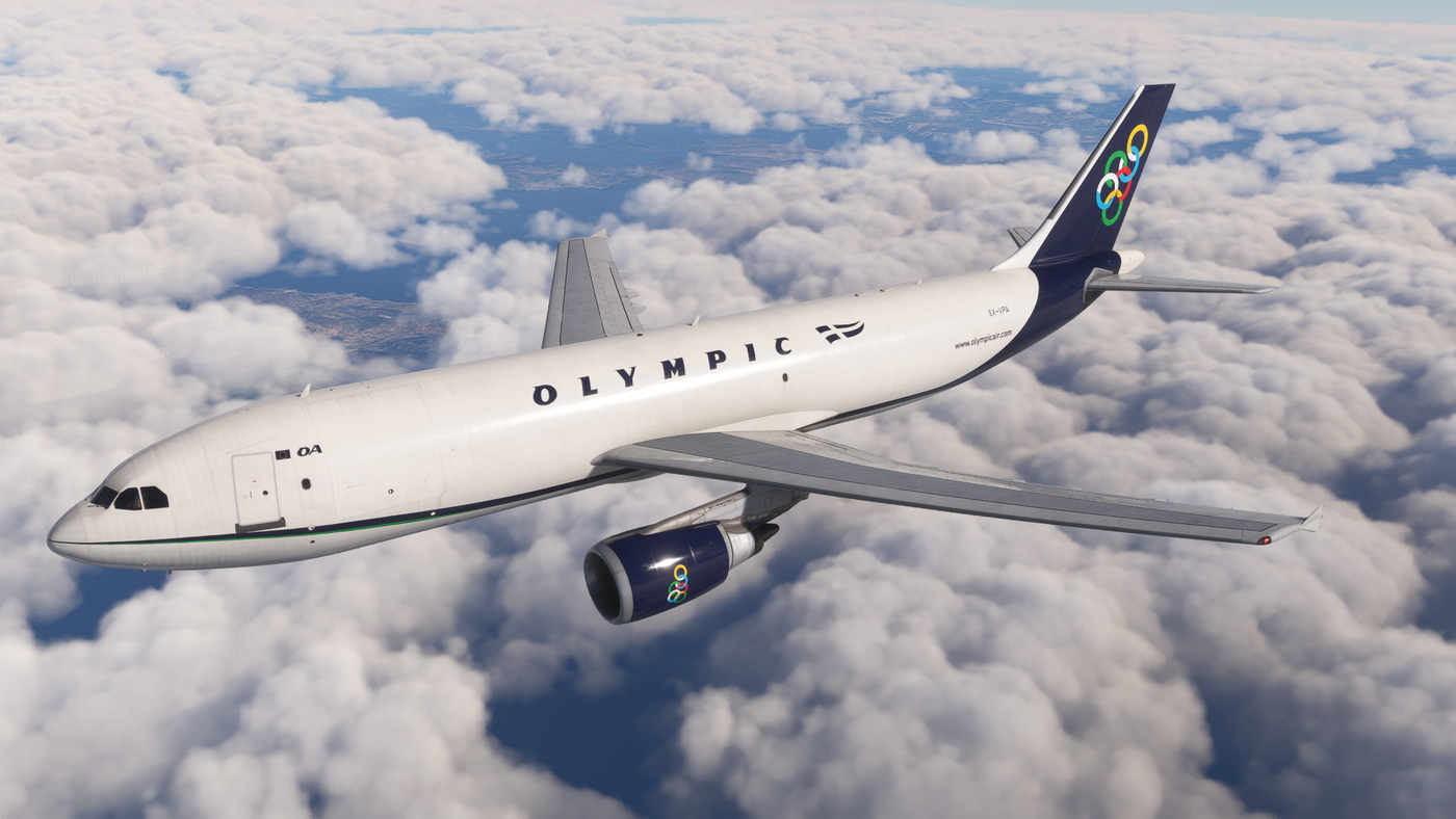 Olympic Air Cargo Airbus A300-600F SX-VPA Fictional iniBuilds for ...