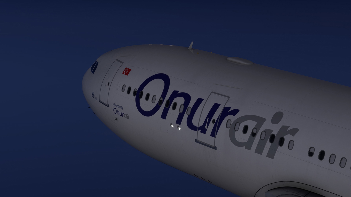 Onur Air | TC-OCG | A330-200RR | 8k | Konrad5987 for Microsoft Flight ...