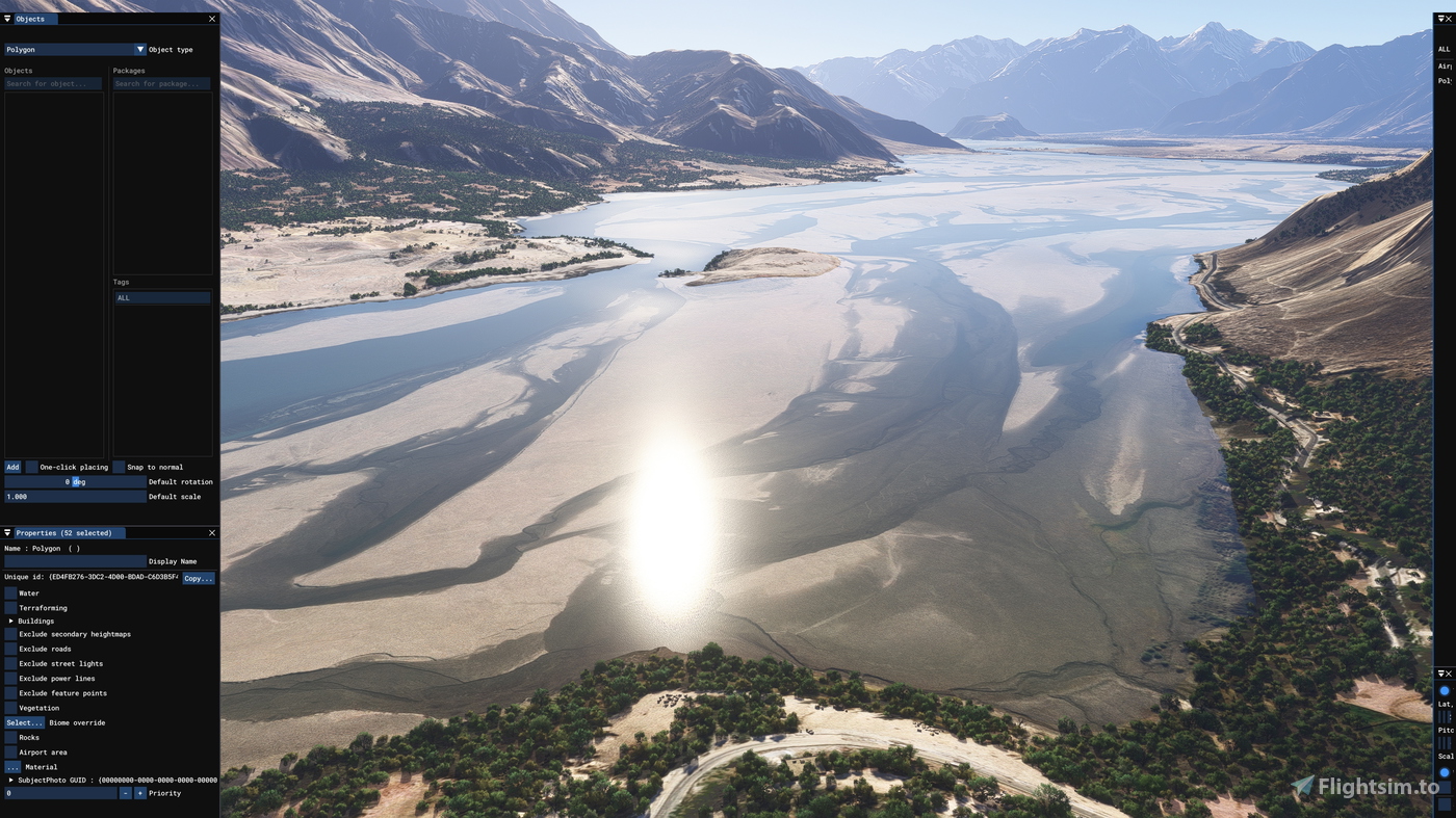 OPSD Skardu riverbed banks fix for Microsoft Flight Simulator | MSFS