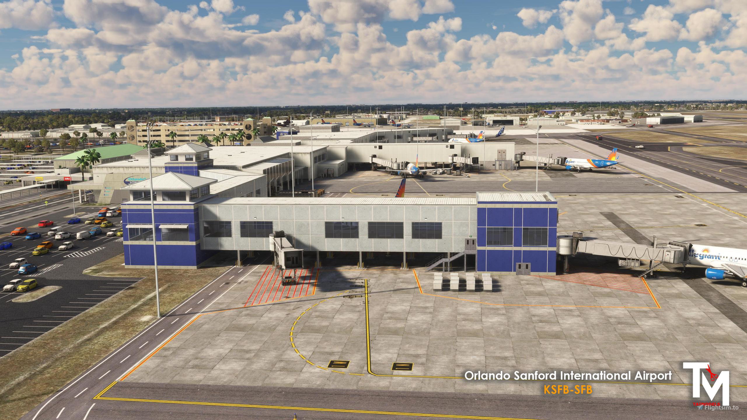 TAIMODELS - Orlando Sanford International Airport for Microsoft Flight Simulator | MSFS
