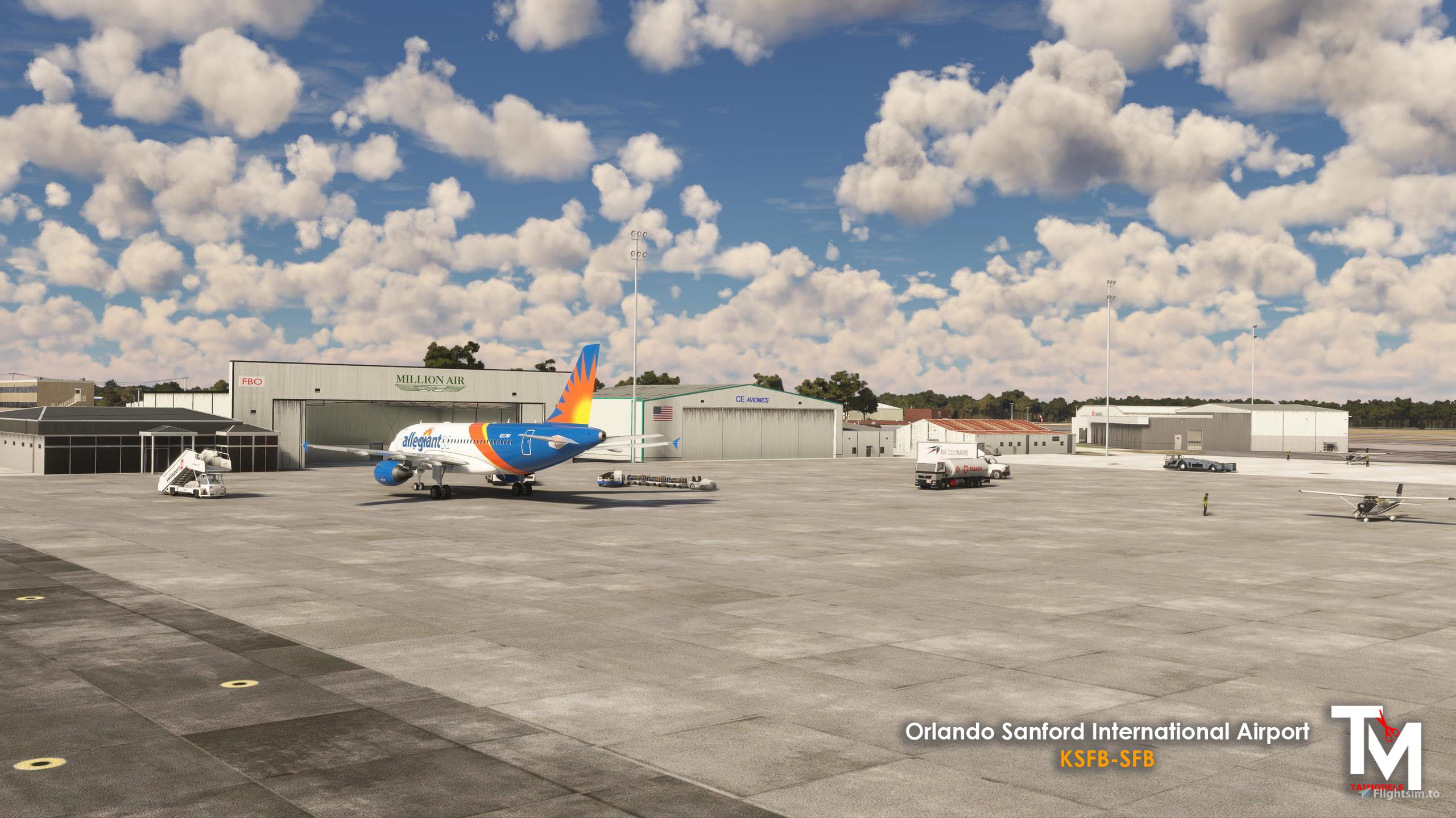 TAIMODELS - Orlando Sanford International Airport for Microsoft Flight Simulator | MSFS