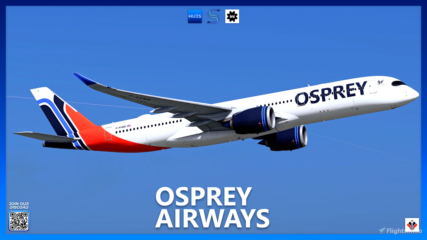 Osprey Airways | IniBuilds A350-900 | 4K für Microsoft Flight Simulator ...
