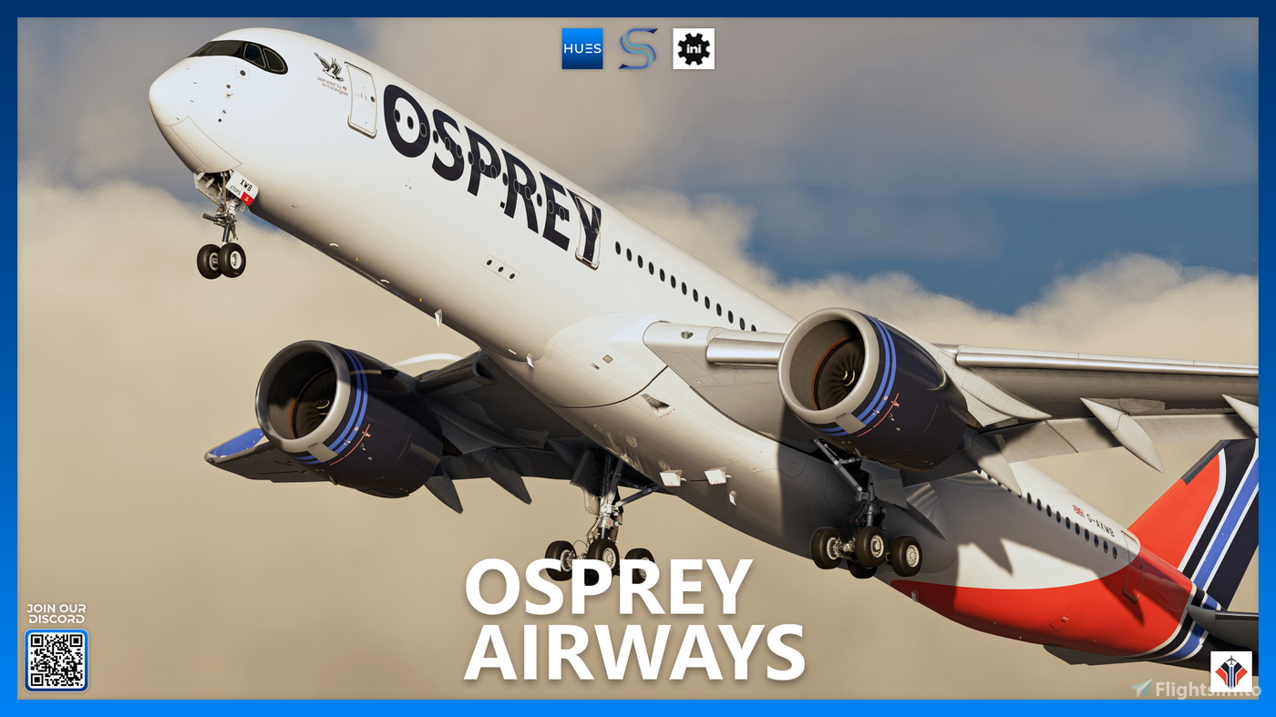 Osprey Airways | IniBuilds A350-900 | 4K for Microsoft Flight Simulator ...