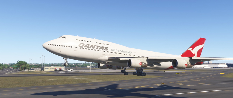 Livery Boeing 747-400 - Quantas (Fake PAX Retexture) for Microsoft ...