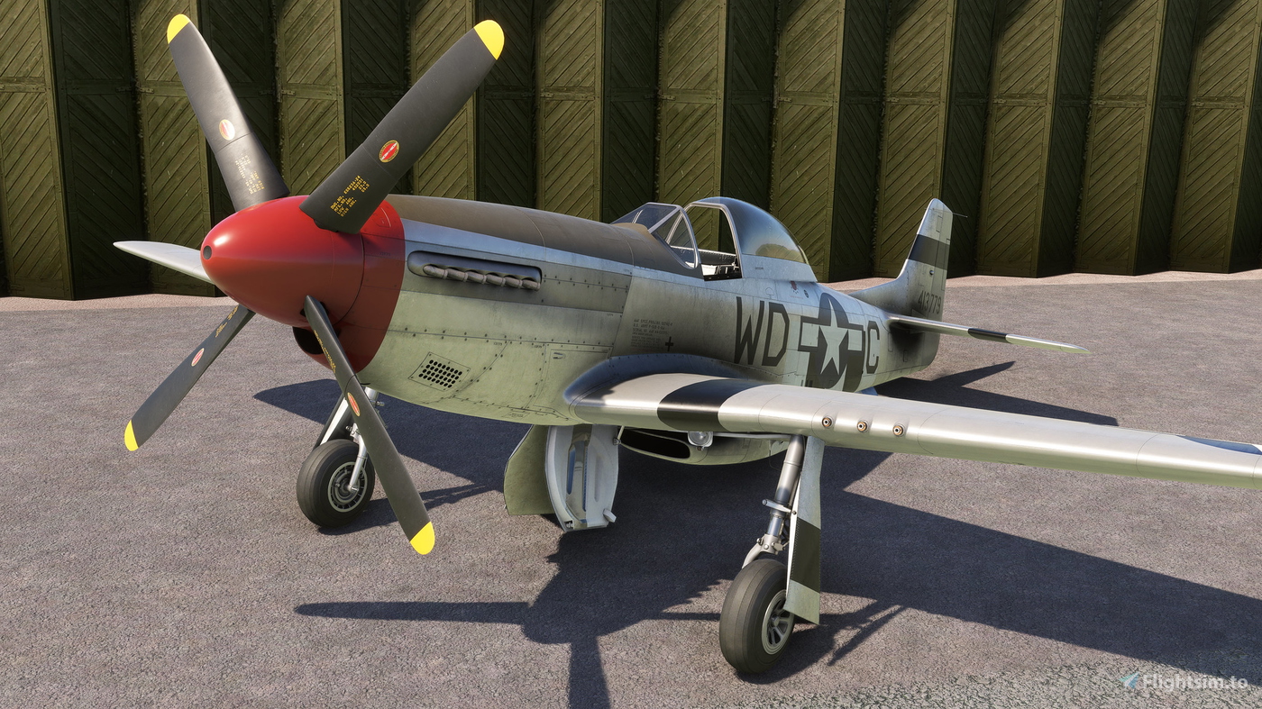 P-51D Mustang 44-73877 (G-CMDK) for Microsoft Flight Simulator | MSFS