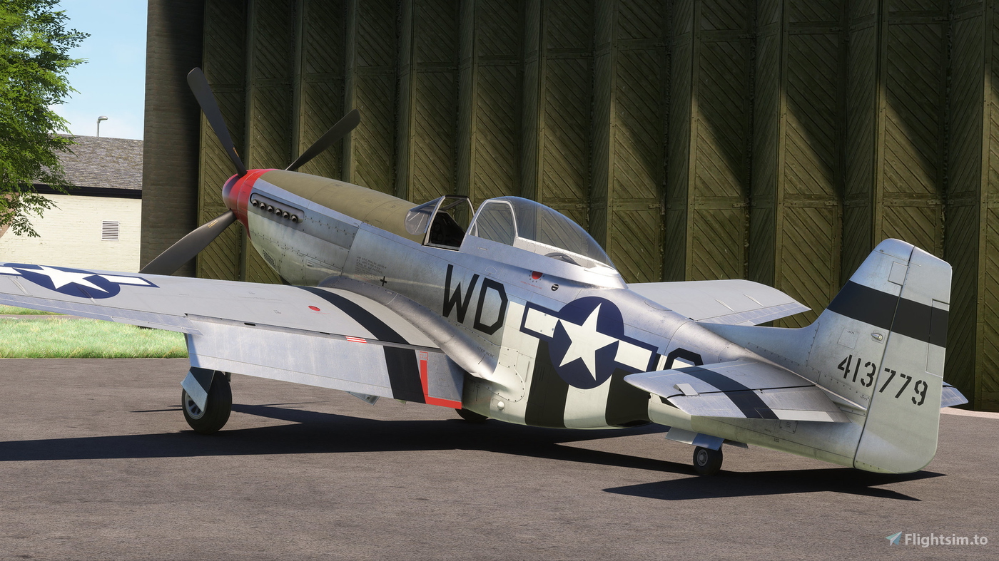 P-51D Mustang 44-73877 (G-CMDK) for Microsoft Flight Simulator | MSFS