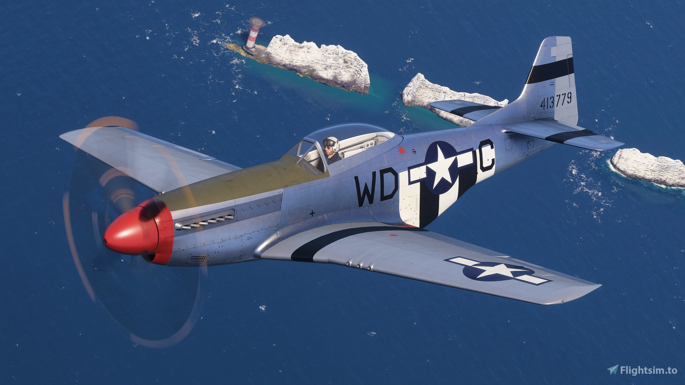 P-51D Mustang 44-73877 (G-CMDK) for Microsoft Flight Simulator | MSFS