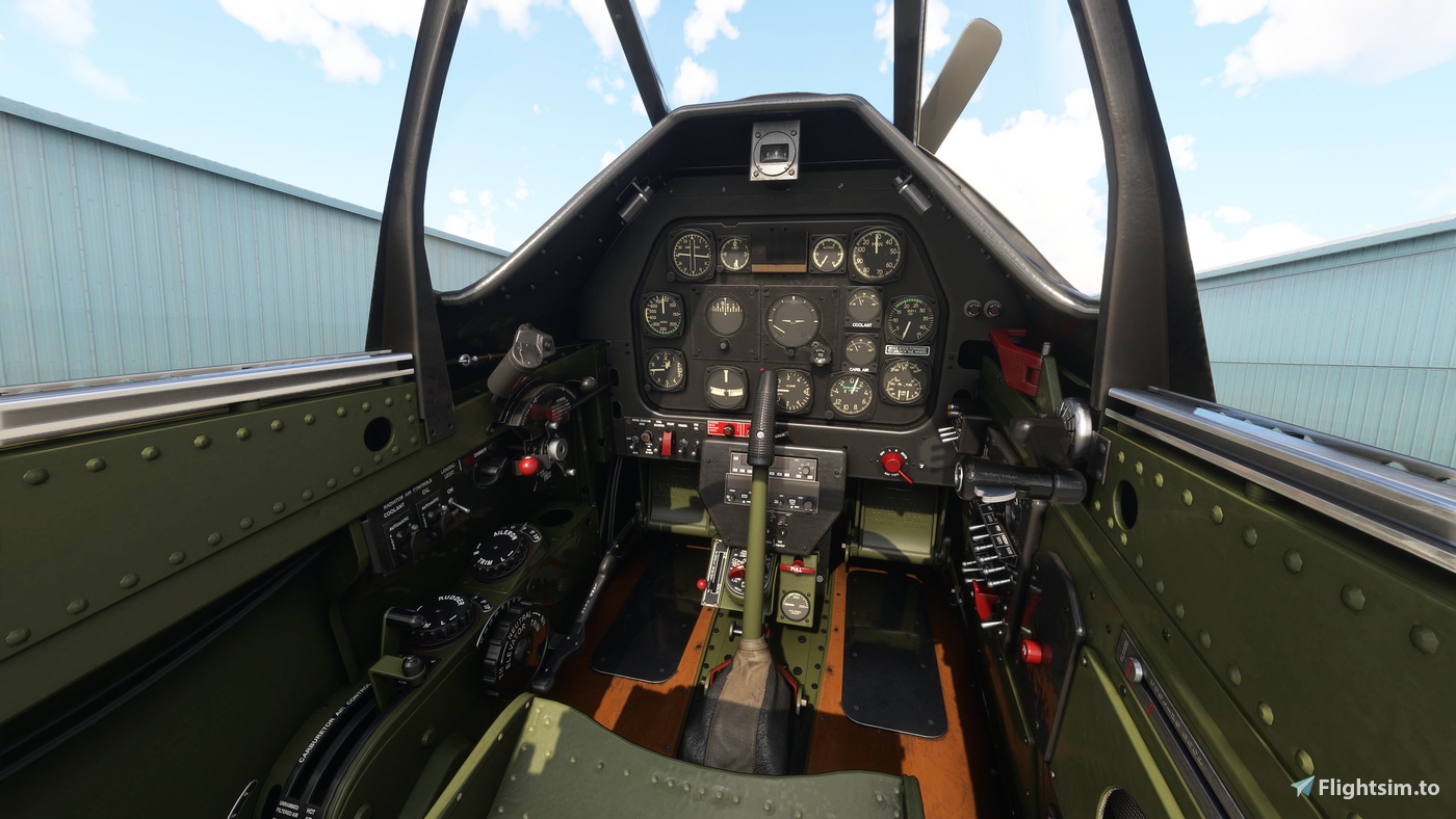 P 51 Cockpit 360