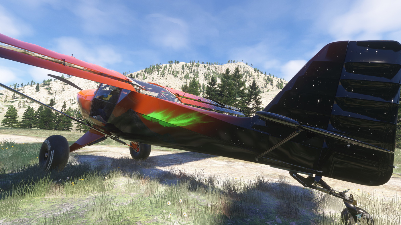P42 Kitfox Northern Skies Livery for Microsoft Flight Simulator | MSFS