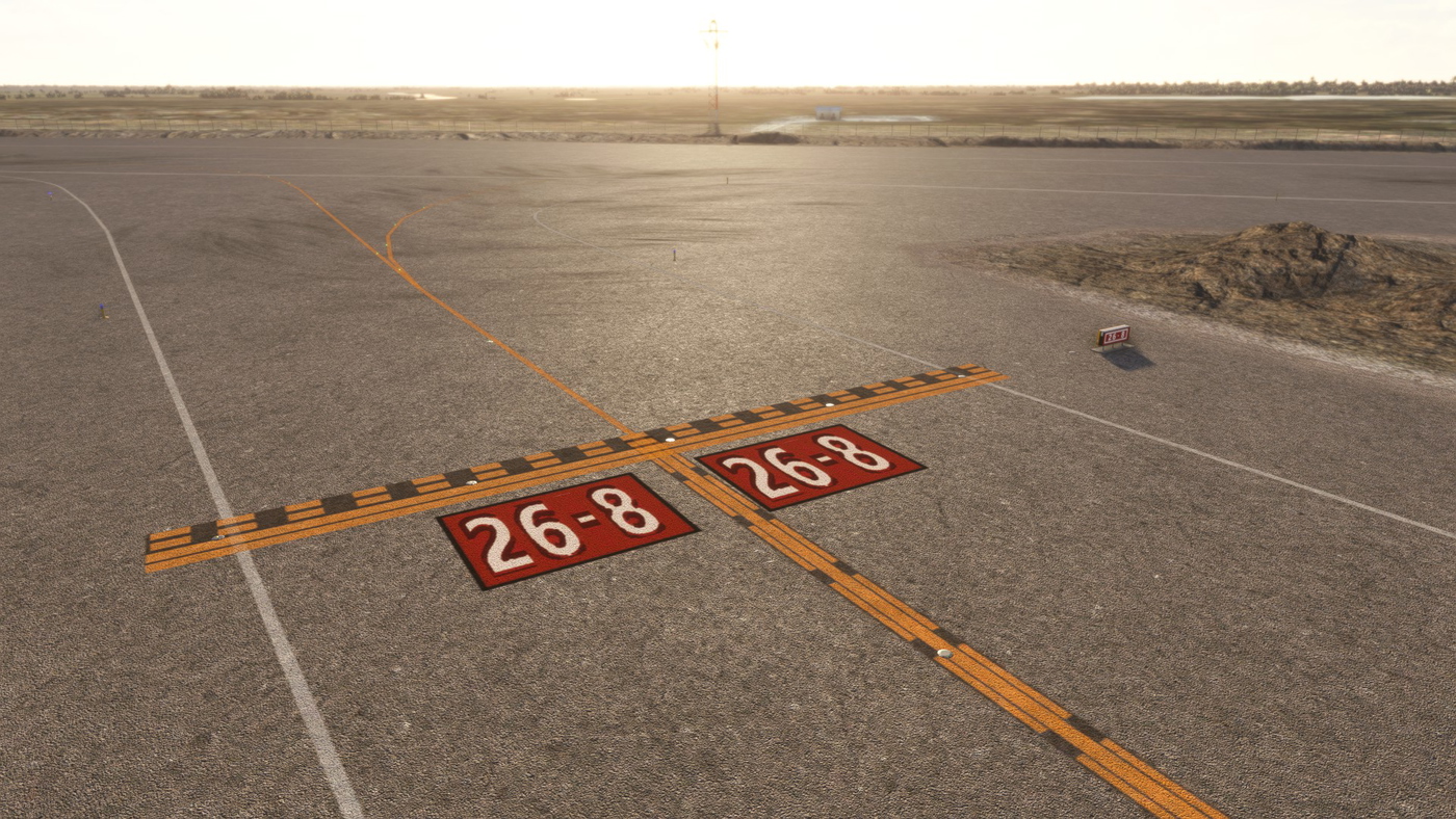 Wiley Post-Will Rogers Memorial Airport - PABR - Runway 26-8 / Taxi ...