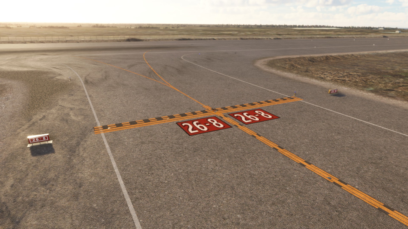 Wiley Post-Will Rogers Memorial Airport - PABR - Runway 26-8 / Taxi ...