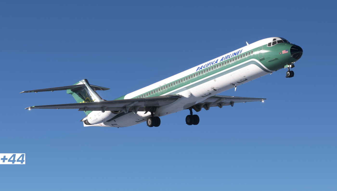 Pacifica Airlines Fly Maddog X MD82 - 8K for Microsoft Flight Simulator ...