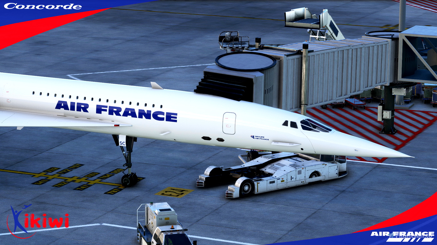 [PACK] DC Designs Concorde Air France Fleet, 1990 Liveries & F-BVFD ...