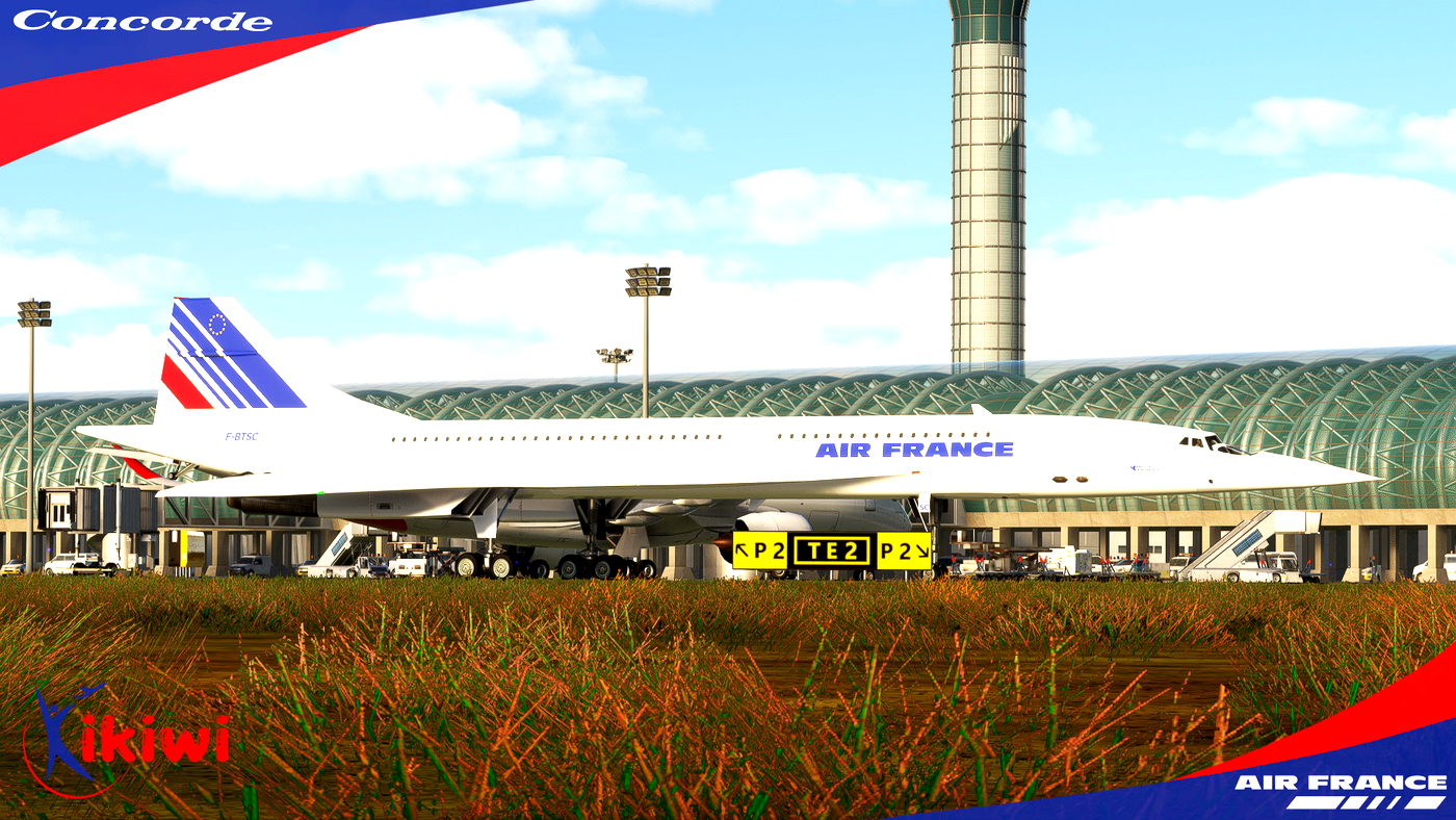 [PACK] DC Designs Concorde Air France Fleet, 1990 Liveries & F-BVFD ...