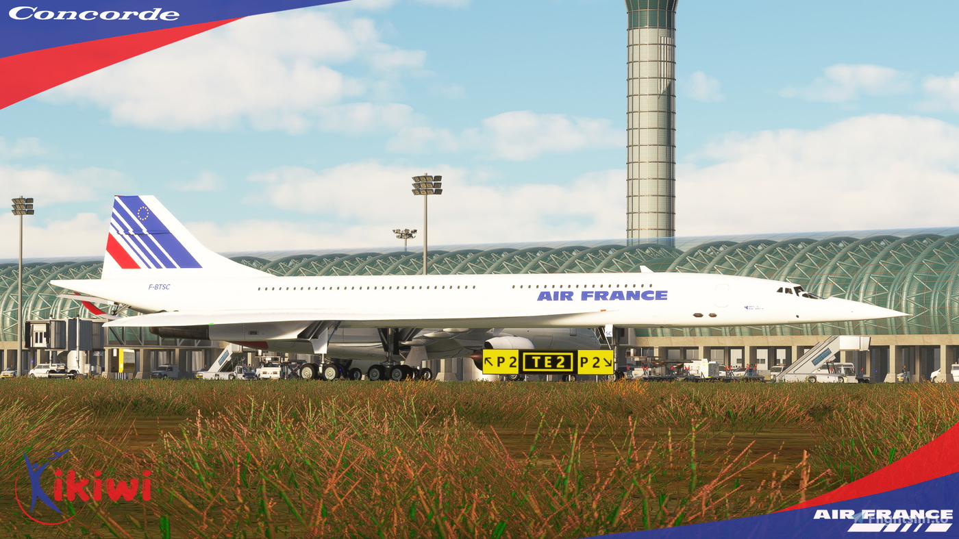 [PACK] DC Designs Concorde Air France Fleet, 1990 Liveries & F-BVFD ...