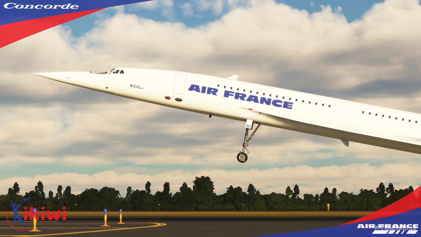 [PACK] DC Designs Concorde Air France Fleet, 1990 Liveries & F-BVFD ...
