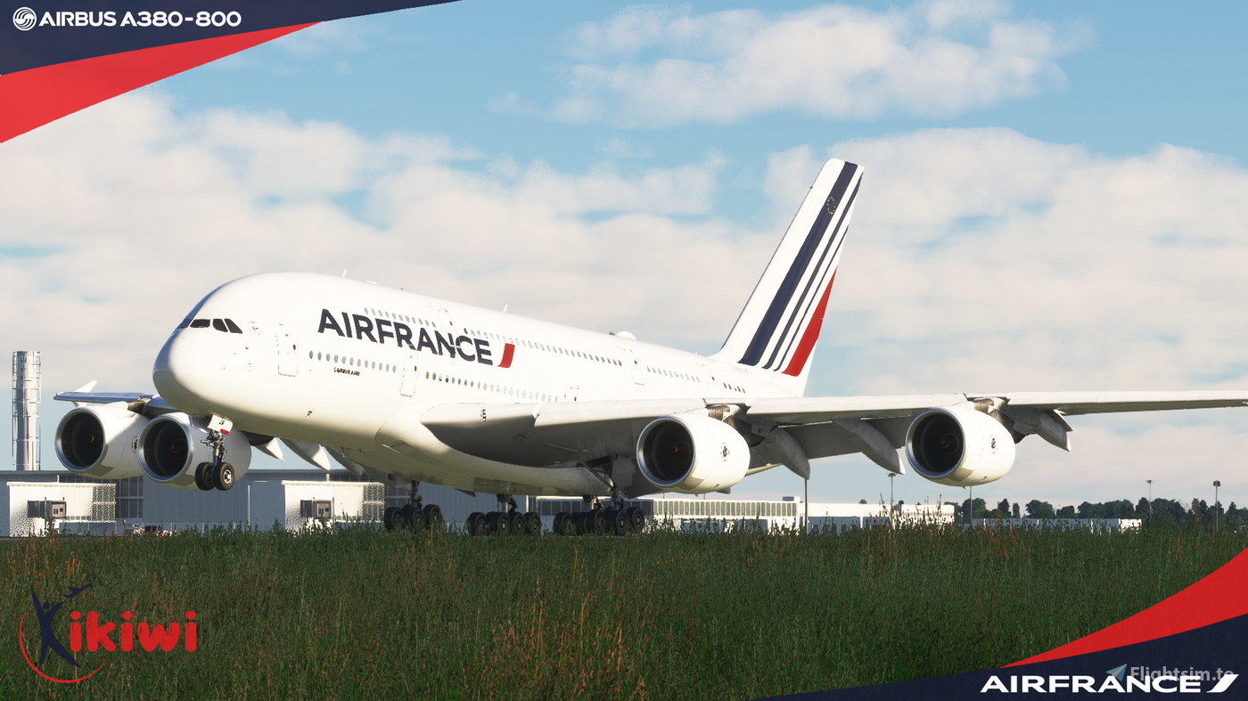 [PACK] FlyByWire A380-800 Air France Fleet with JO 2024 F-HPJJ Livery ...