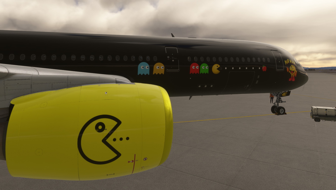 PacMan - A350-900 för Microsoft Flight Simulator | MSFS