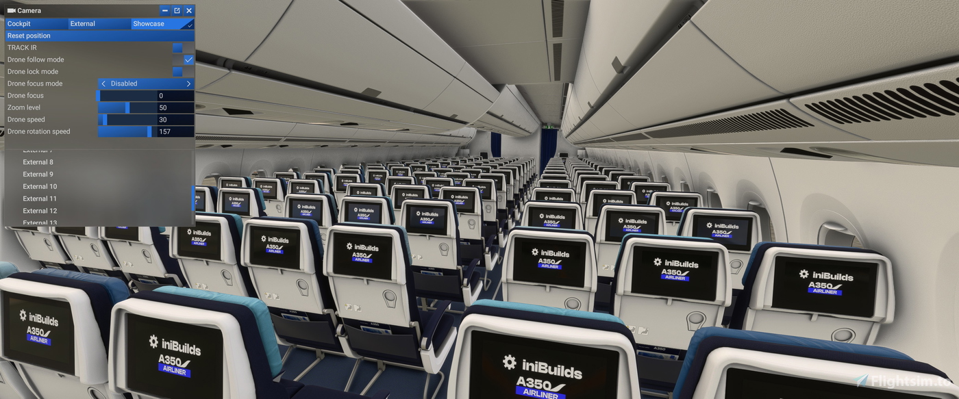 PACX - iniBuilds A350-900/1000 Cabin Layout for Microsoft Flight ...