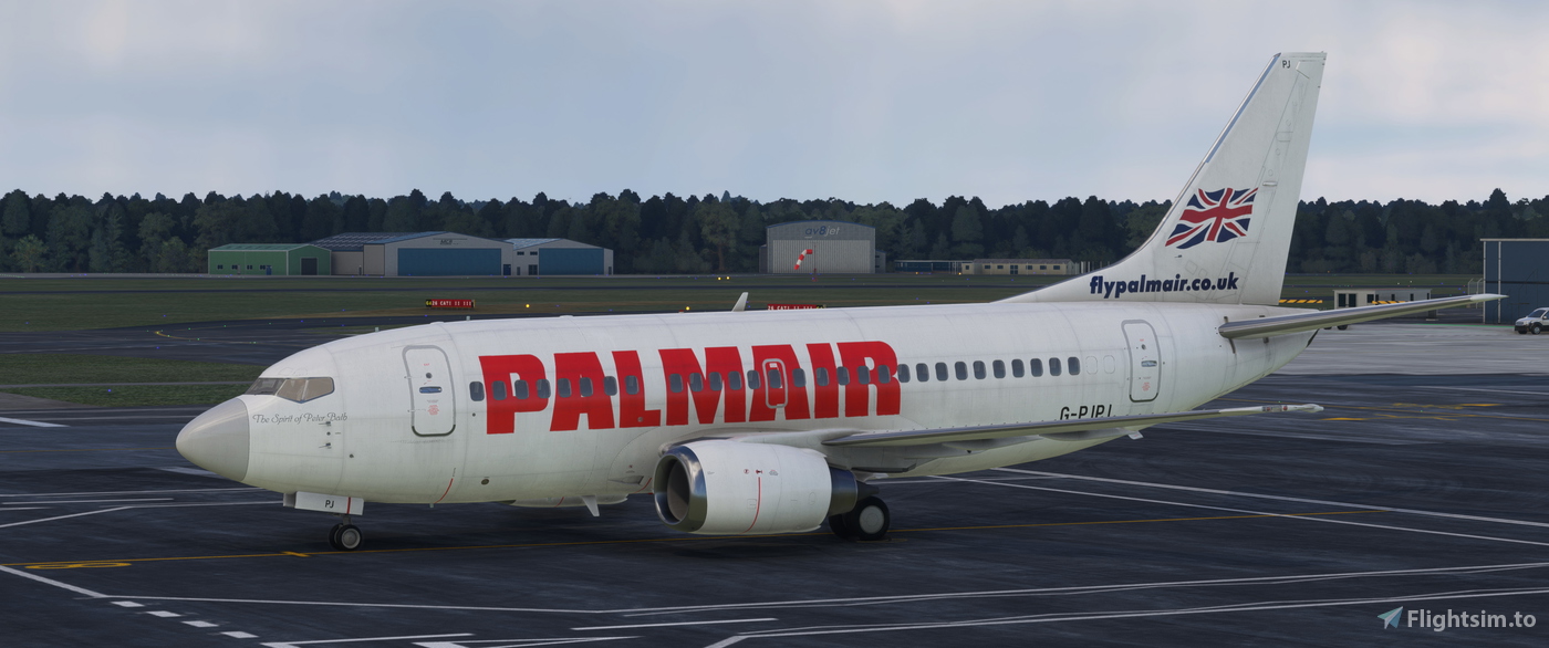 Palmair 737-500 G-PJPJ CSS 735 für Microsoft Flight Simulator | MSFS