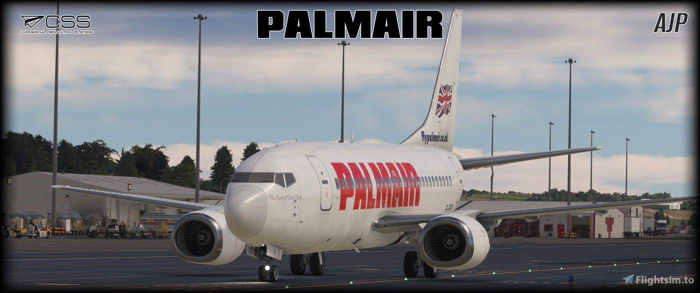 Palmair 737-500 G-PJPJ CSS 735 for Microsoft Flight Simulator | MSFS