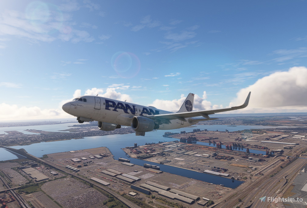 PAN AM - A319 CFM SL - 1996 - N804PA - 8K - [FICTIONAL] [REQUEST] para Microsoft Flight ...