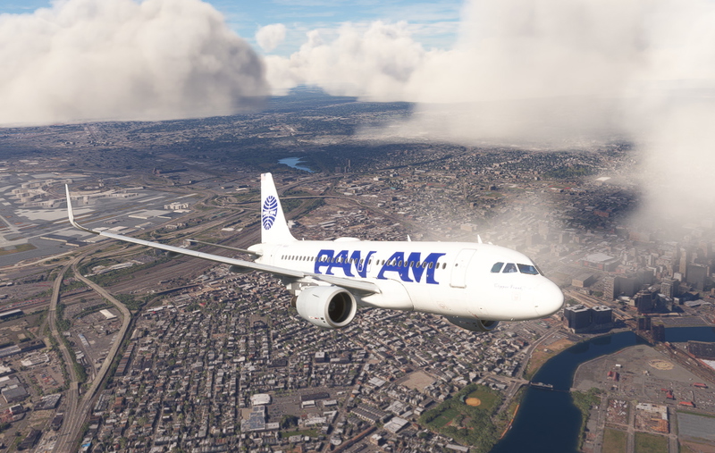 PAN AM - A319 CFM SL - 1996 - N804PA - 8K - [FICTIONAL] [REQUEST] for ...