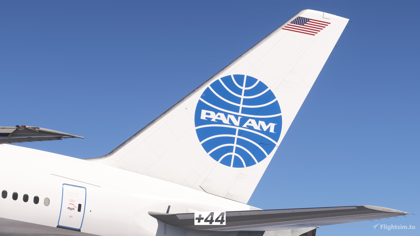 Pan Am [Pack] PMDG 777-200ER - 8K のために Microsoft Flight Simulator | MSFS