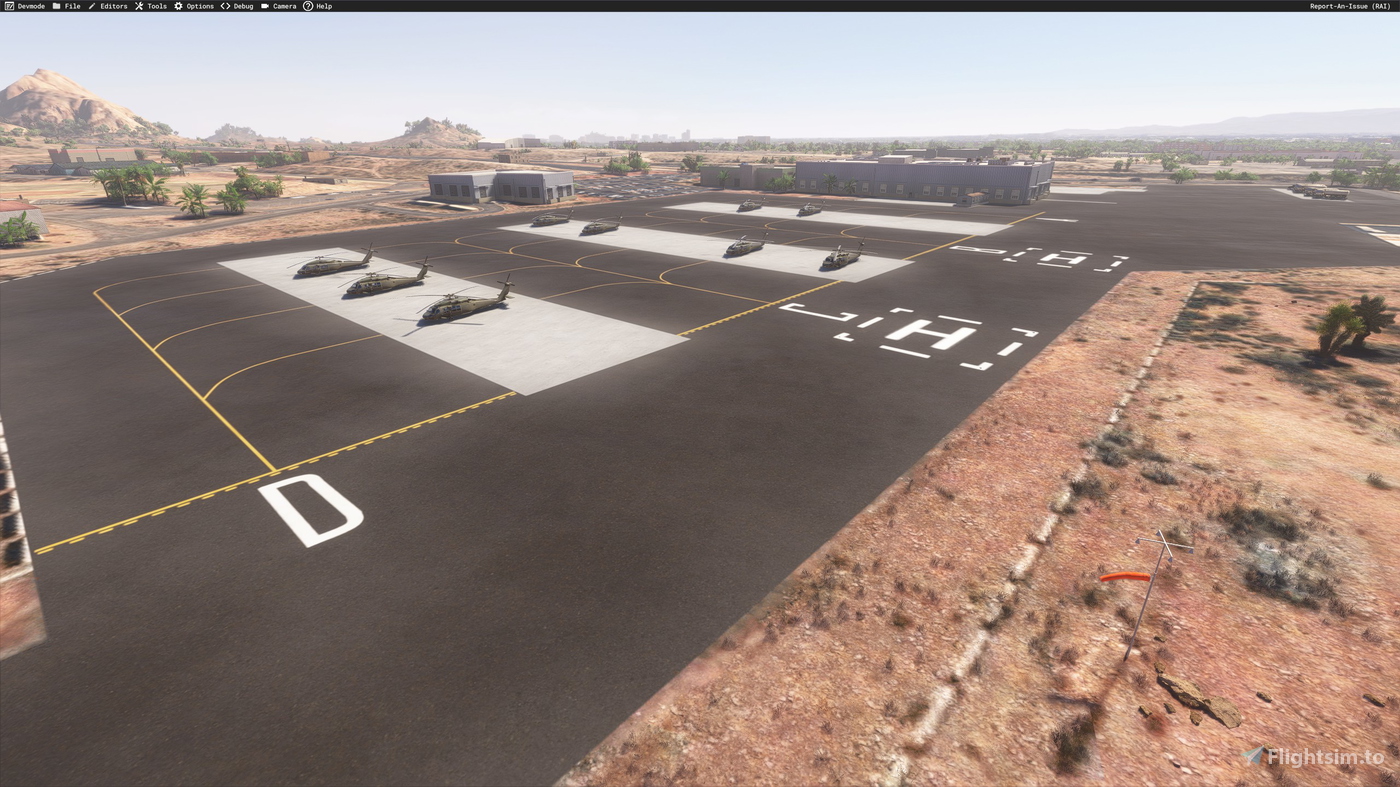 Papago Army Airfield 对于 Microsoft Flight Simulator | MSFS