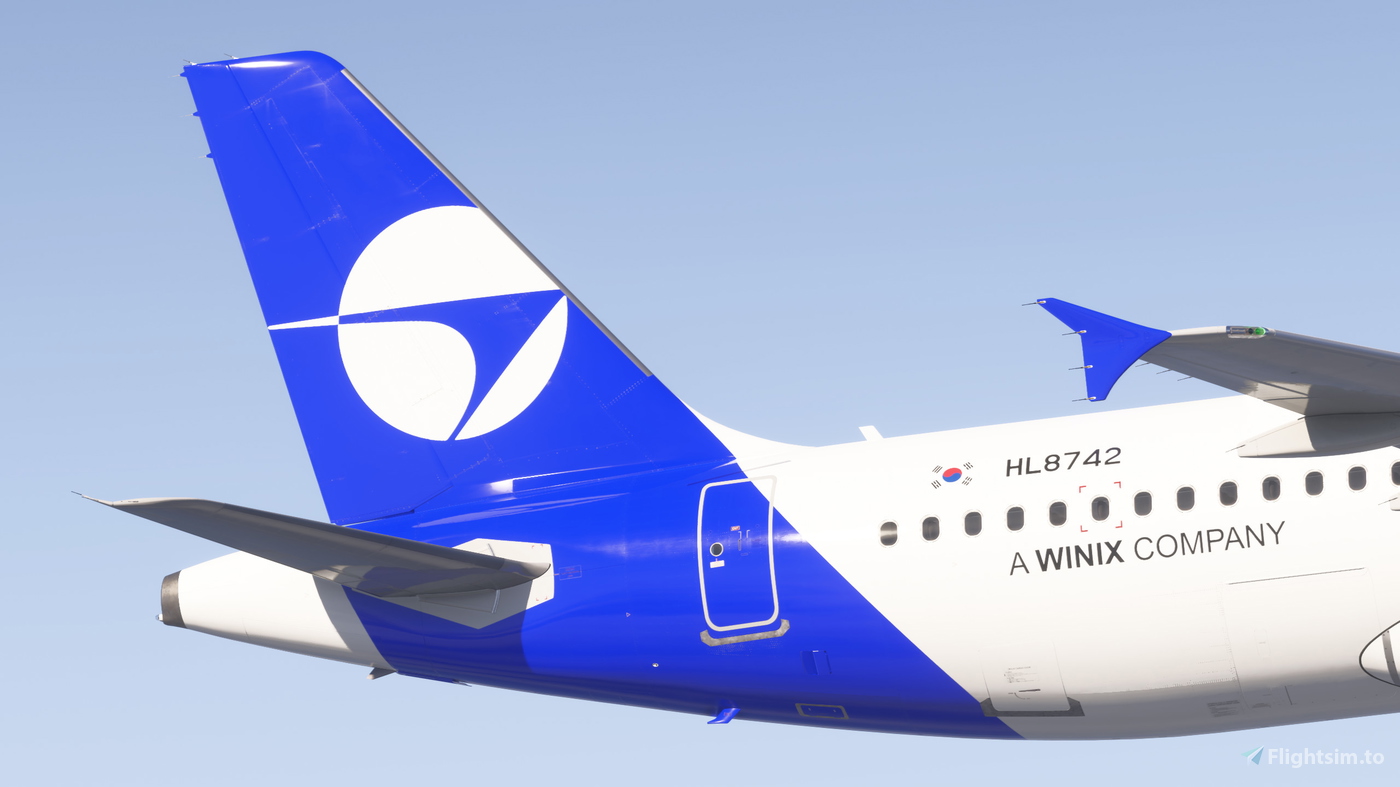 Parata Air (HL8742) [Airbus A320-200] for Microsoft Flight Simulator | MSFS